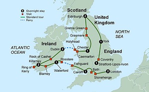 TOURS The British Isles | England Scotland Ireland Wales