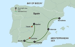 Spains Classics by Collette Tours | Spain Tours