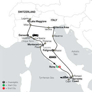 Italy's Best by Cosmos Vacations | Italy Tours