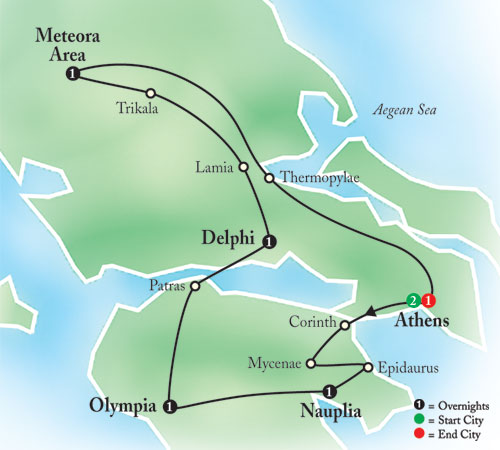 Classical Greece 2012 - 2013 by Globus Tours | Greece Tours
