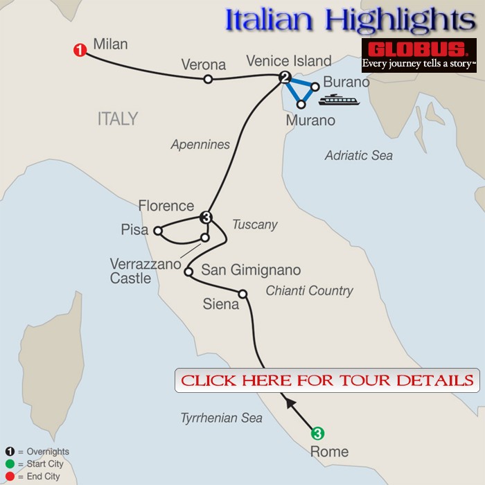 Globus Italian Highlights