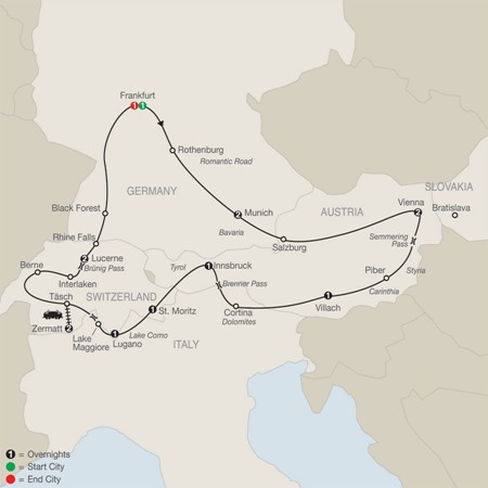 Alpine Countries 2015 - 2016 by Globus Tours | Europe Tours