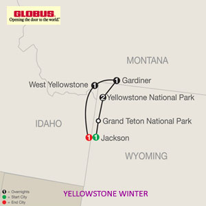 Yellowstone Winter Wonderland by Globus Tours | North America